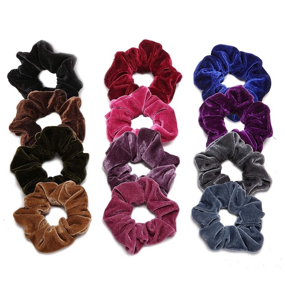 Accessories | Velvet Scrunchies | Poshmark